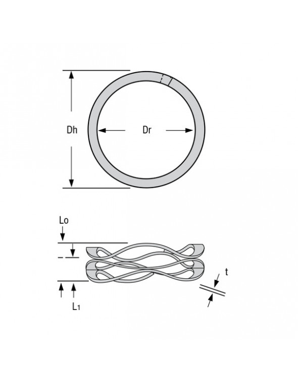 MOLLA A COMPRESSIONE MULTIWAVE MW1125-0500-12S